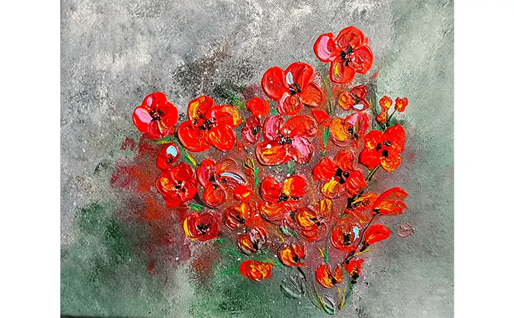 Catrine Lindström: A Vibrant Floral Symphony • ARTMEDIA.BG