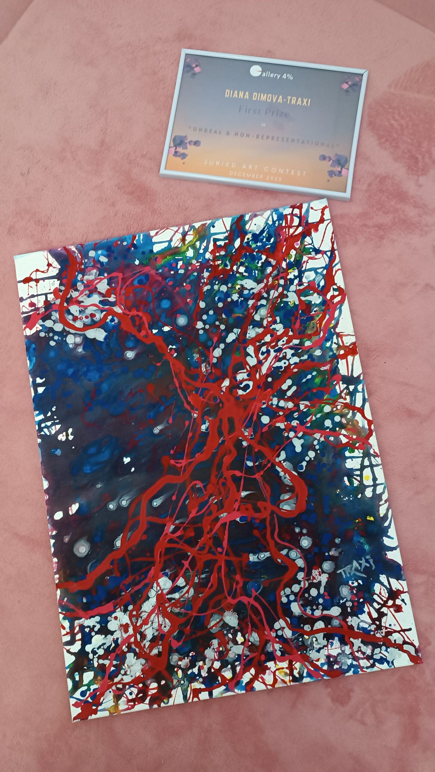 AN ARTIST FROM PLOVDIV WON FIRST PLACE IN AN INTERNATIONAL ART COMPETITION! • ARTMEDIA.BG